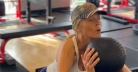 Marla Maples 61 Gets Sweaty As Trumps Ex Works Out Celebrity News