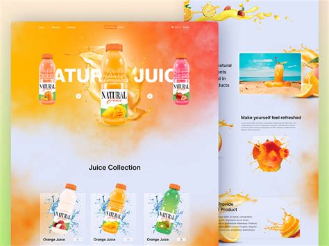 Juice Website Designs Themes Templates And Downloadable Graphic Elements On Dribbble