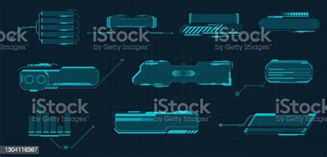 콜아웃 타이틀 세트 Hud 스타일 미래형 콜아웃 바 라벨 정보 콜 박스 바 및 프레임 가상 그래픽 제어판 녹색 미래 탐색 디스플레이 공상 과학 기술 인터페이스 초현대적에