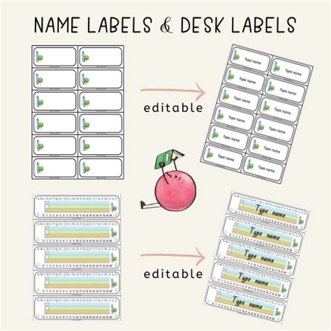 Mash School Scoil Dot Dudes Class Labels Mash School Scoil Dot Dudes Class Labels
