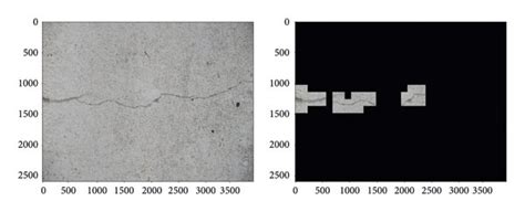 Crack Recognition Effect Display Download Scientific Diagram