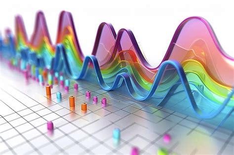 Premium Photo 3d Abstract Vector Illustration Business Graph Analysis