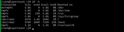 Layerstack Tutorials Layerstack How To Check And Clean Linux Systems Disk Space