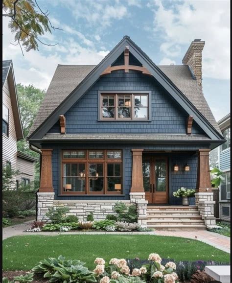 Pin By Jennfr On Decor In 2025 House Exterior Blue Blue Home