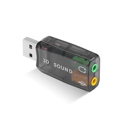 Внешний мини-микрофон с USB на 3,5 мм, разъем для наушников ...