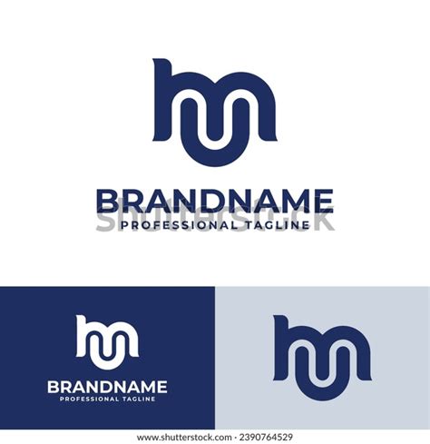 Letter Mu Monogram Logo Set Suitable Stock Vector Royalty Free 2390764529 Shutterstock