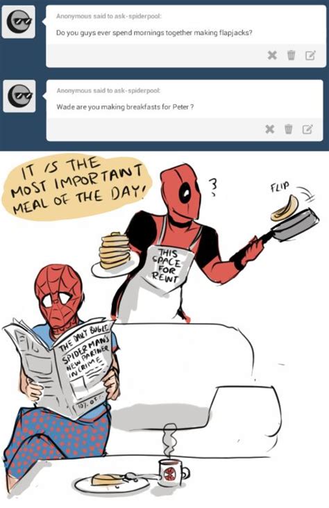 Ask Spider Man And Deadpool Spideypool Comic Deadpool And Spiderman Spideypool