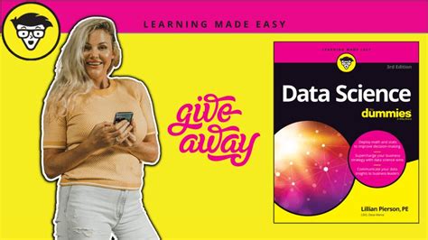 Data Science For Dummies Book Edition GIVEAWAY TIME