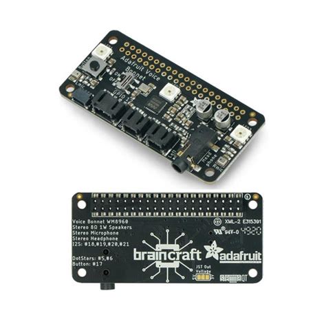 Buy Adafruit Voice Bonnet For Raspberry Pi Online Evelta