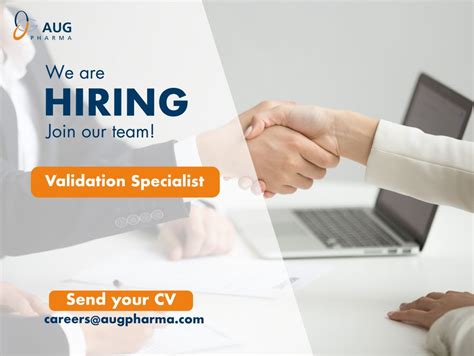 Aug Career Pharma Validation Specialist Jobs Aug Pharma