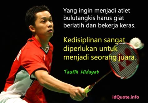 Taufik Hidayat Quotes Quotesgram
