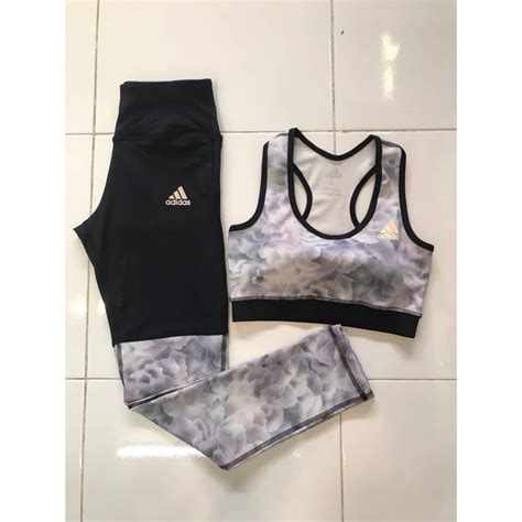 ชุดโยคะ สปอร์ตบา กางเกงเล็กกิงขายาว Set 04 Shopee Thailand