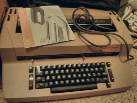 Bought An Ibm Selectric Ii Today But Its Not Working Great Worth Fixing R Flipping