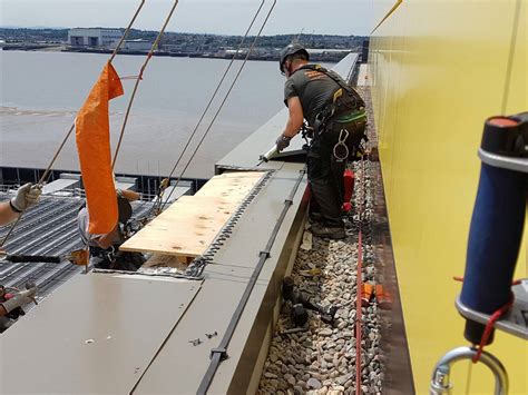Rope Access Cladding Liverpool Delta Rope Access