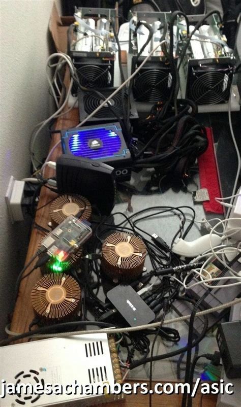 My Early Bitcoin ASIC Miners Pictures History