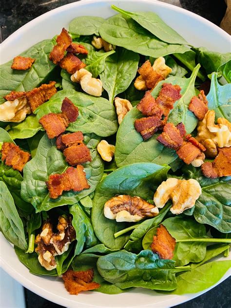 Apple Bacon Spinach Salads Cooks Well With Others