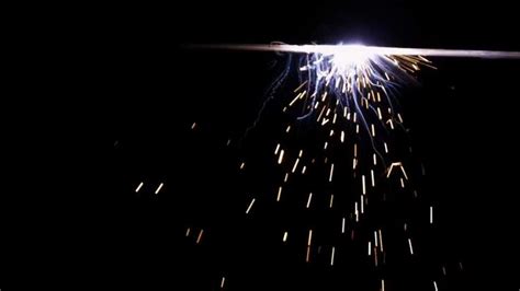 Welding Sparks On Ceiling 01 Black Screen Chroma Key Free With Download