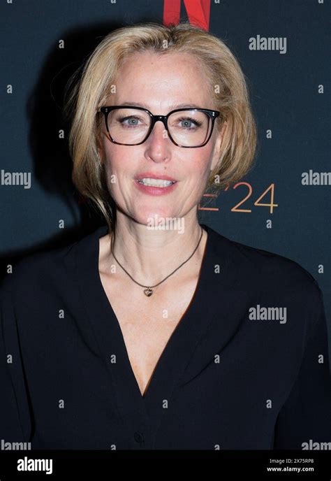 Los Angeles California Usa 17th May 2024 Actress Gillian Anderson