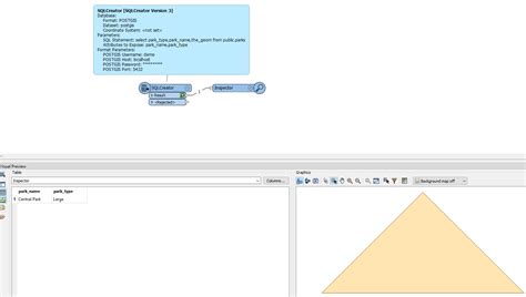 PostGis SQLCreator Does Not Show Geometry Community