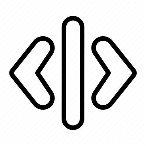 Arrow Arrows Directional Horizontal Indicator Resize Size Icon Download On Iconfinder