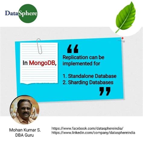 Megha Datasphere On Linkedin Mongodb Dba Oracle Sqlserver Mohankumars Datasphere
