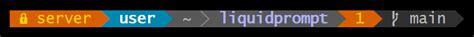 Powerline Theme Liquid Prompt Documentation