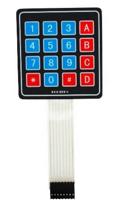 16 Key Matrix Membrane Switch Keypad At Rs 3427piece Membrane