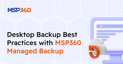 Msp Msp360 Desktopbackup Backupandrecovery Msp360