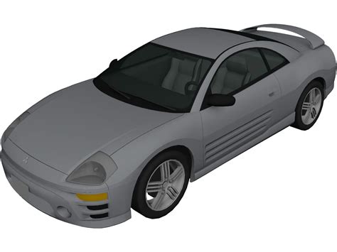 Mitsubishi Eclipse 3d Model 2003 By ಠᆽಠ 3dcadbrowser