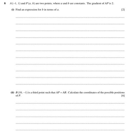 Solved A And P A B Are Two Points Where A And B Are Chegg