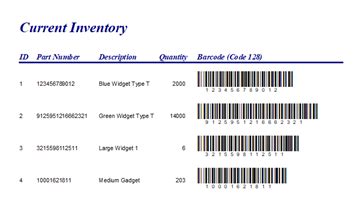Create Barcodes In MS Access BarCodeWiz