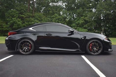 2015 Lexus Rc F Base With 20x8 5 Rays Engineering G25 And Nitto 245x35