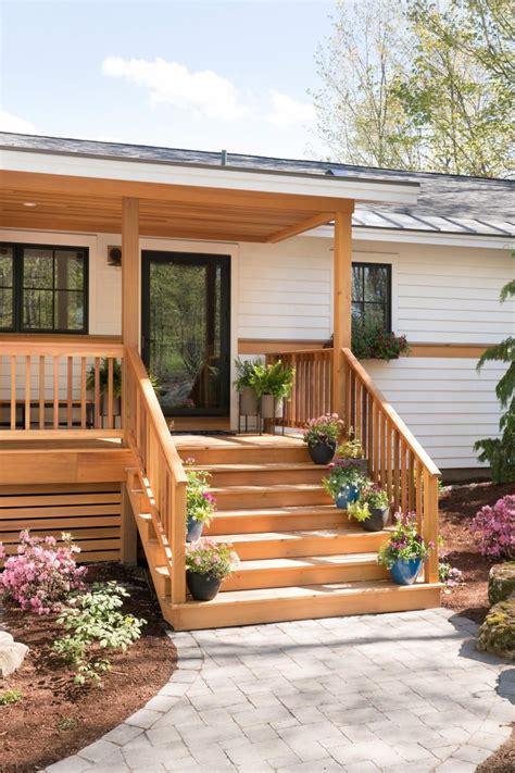 Front Deck Ideas For Small Houses Taren Beaver