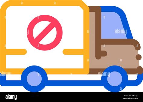 Kill Truck Icon Vector Outline Illustration Stock Vector Image And Art Alamy