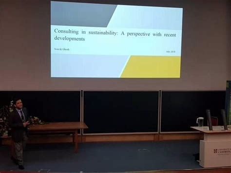 Consulting In Sustainability A Perspective With Recent Developments