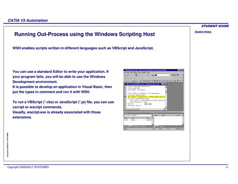 catia v5 automation vb script pdf operating systems