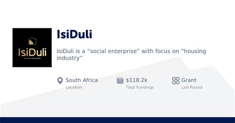 Isiduli Overview Financials Competitors Startuplist Africa