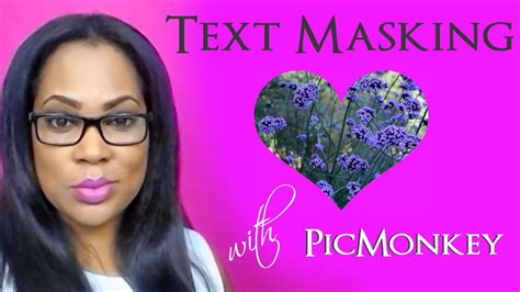 PicMonkey How To Text Mask With Picmonkey YouTube