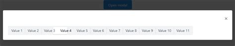 Segmentedcontrols Value Is Shifted To The Left After Opening It In A Modal · Issue 585