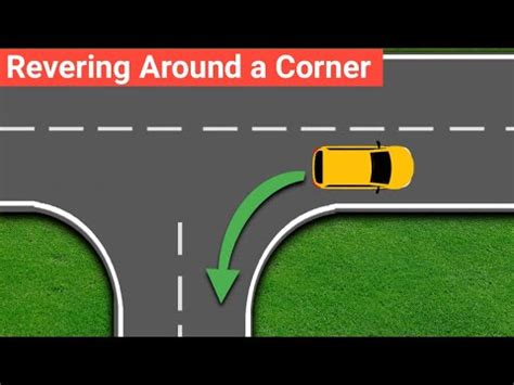 How to Reverse Around a Corner//Turning Around a corner //Reversing //Driving tips - YouTube