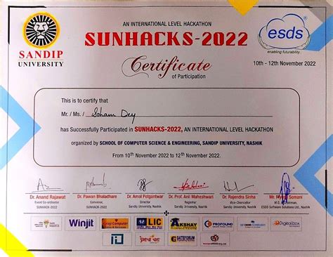 Soham Dey On Linkedin It Was A Great Experience In Sandip University