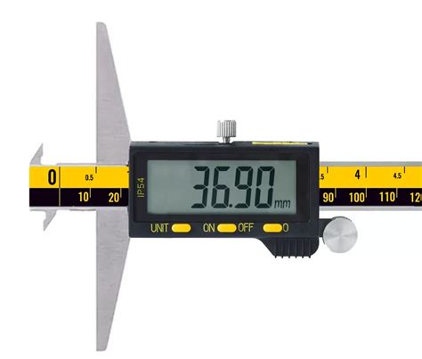 Digital Depth Caliper Double Hook Ip54 Microtech