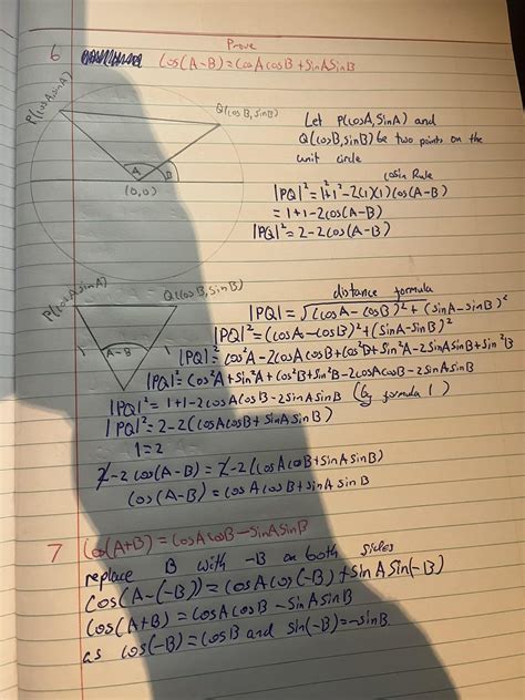 Any Videos Explaining These Trig Proofs [5th Class Trig] Especially