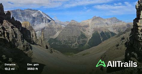 Sentinel Pass Connector Alberta Canada 29 Reviews Map Alltrails