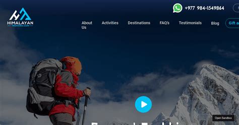 Himalayan Trekking Final Copy Codesandbox