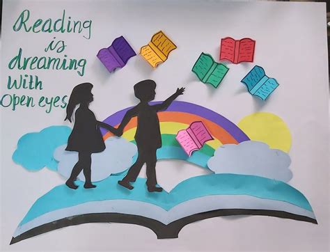 Book Reading Week Notice Board Decoration School Board Decoration
