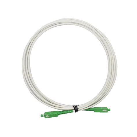 SC APC Patch Cord Simplex 3 0MM SM 9 125MM Fiber Optic Drop Ftth Cable Patch Cord Owire