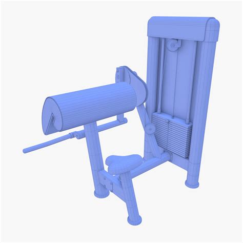 Curl Machine 3d Model By Dragosburian