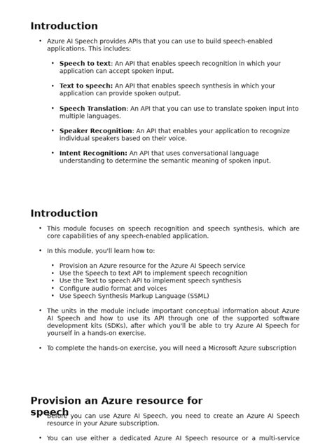 07 Create Speech Enabled Apps With Azure Ai Services Pdf
