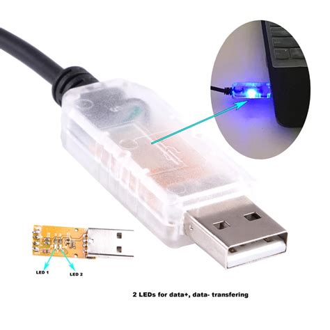 Ftdi Usb To Rs485 6 Core Peeling Wire End Converter Connector Wiring